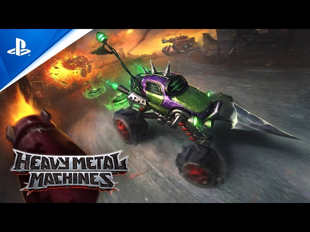 Vehicular combat battler Heavy Metal Machines launches on PS4 and PS5 ...