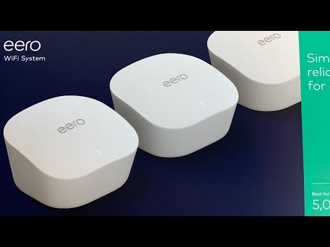 eero Mesh WiFi system 3 pack unboxing and review