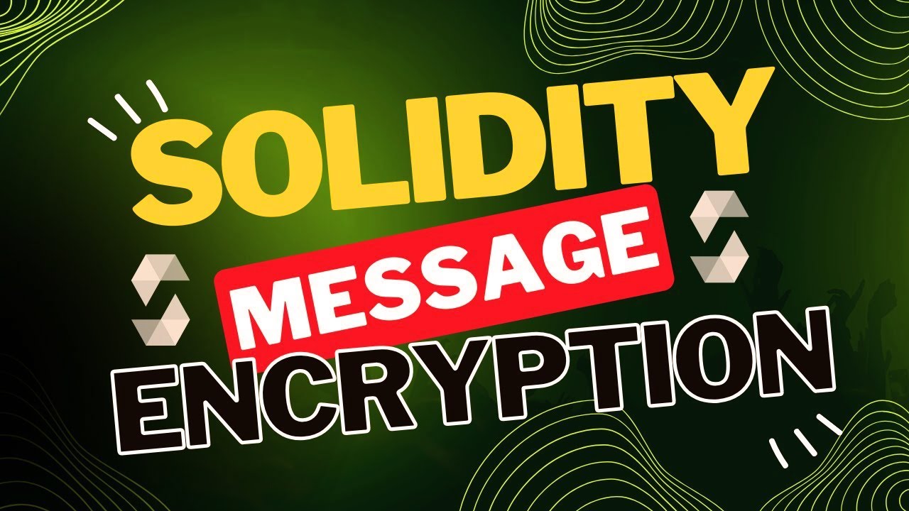 Solidity Message Encryption