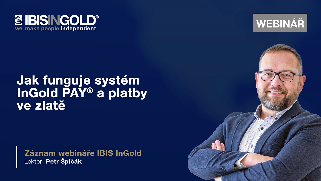 IBIS InGold | Jak funguje systém InGold PAY a platby ve zlatě