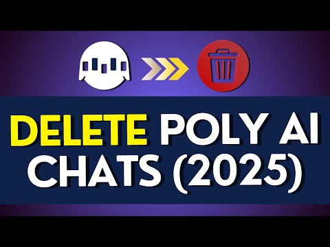 How To DELETE Poly AI Chats On Website (FULL GUIDE 2025) | Delete Or Reset Polay.AI Chat