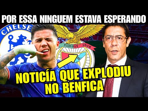 💣BOMBA QUE SAIU AGORA ANTES DO JOGO CONTRA O CHELSEA! NOTÍCIAS DO BENFICA! BENFICA