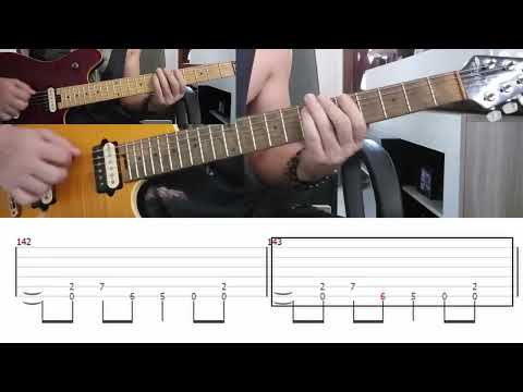 Metallica: Enter Sandman Rhythm guitar COVER WITH TAB by Warleyson Almeida