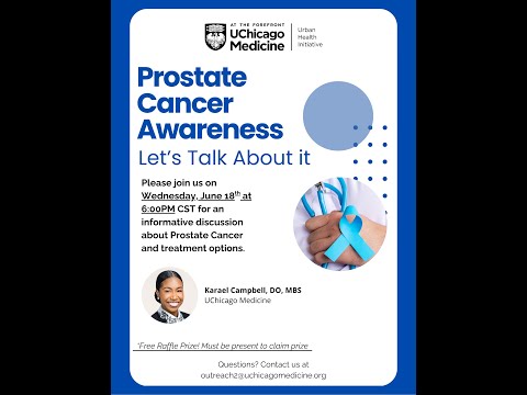6 18 25 Prostate Cancer Awareness Workshop