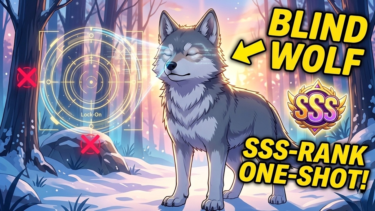 Reborn As A BLIND Wolf Pup — But His 