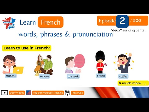 π«π· #2 | Learn French Words for Beginners: Vocab, Phrases & Pronunciation