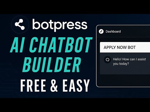 Free AI Chatbot Builder ! How to use Botpress Chatbot Tutorial for Beginners
