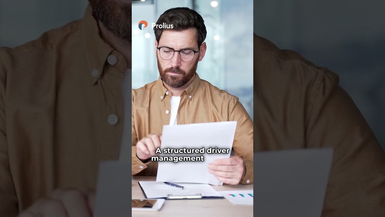 Driver Oversight & Fleet Compliance with Connected Driver Data | Fleet management tool | Prolius