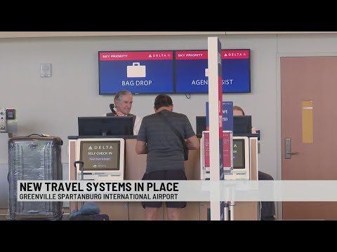 New systems in place to make travel plans easier at Greenville- Spartanburg International Airport.