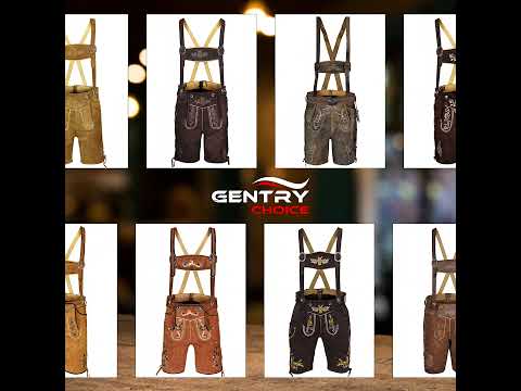 Lederhosen for Men | Bavarian Outfit | Gentry Choice