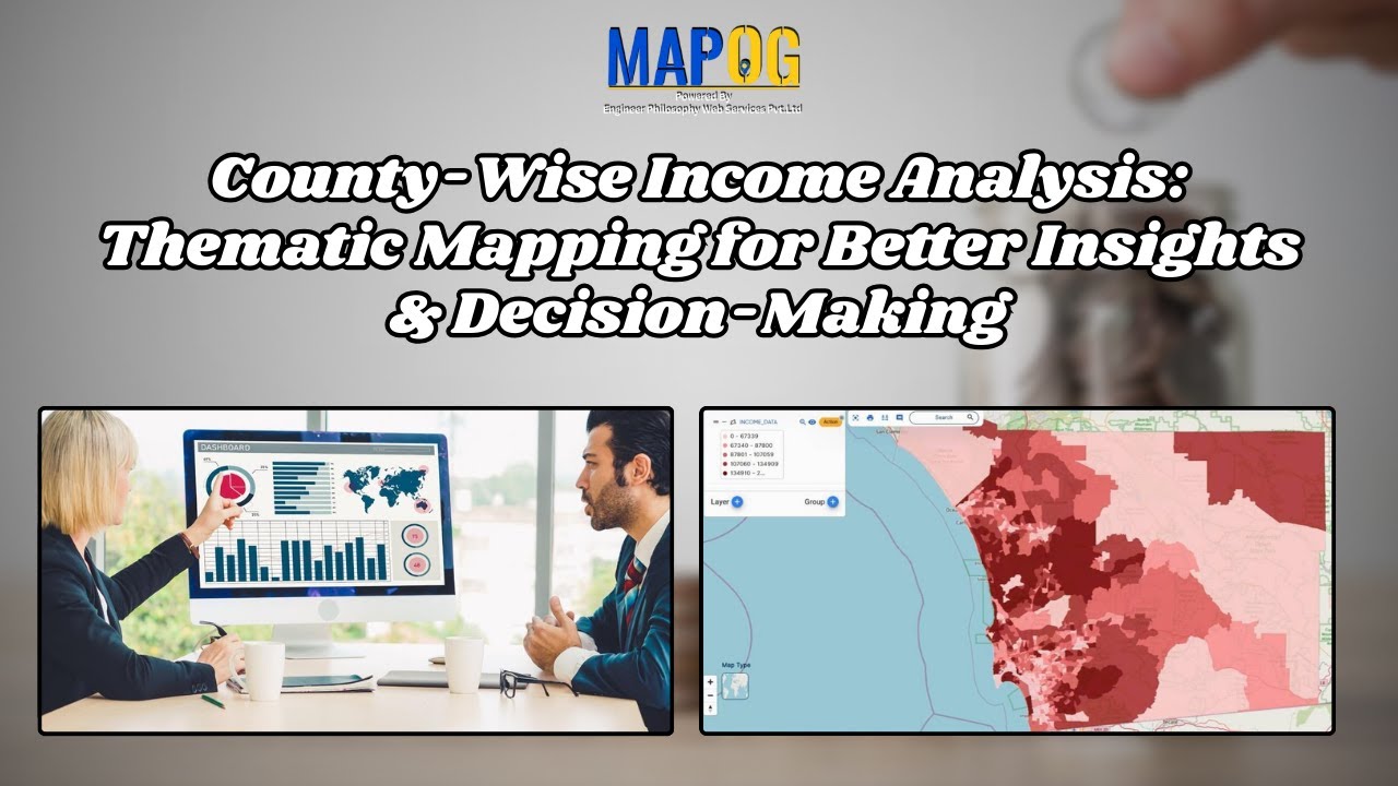 How Thematic Maps Simplify Income Analysis #mapdesign #economics #visualization #datasciencetools