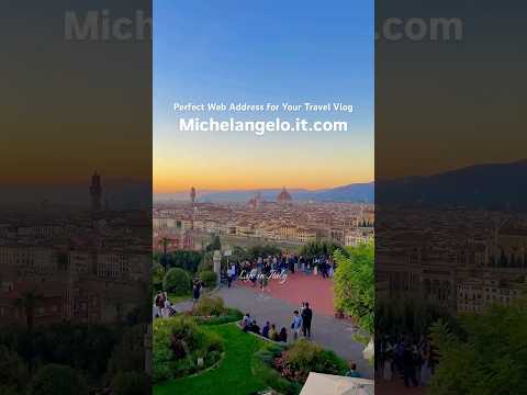 Name your travel vlog with Michelangelo.it.com #travel #italy #vlog #contentcreator #podcast #blog