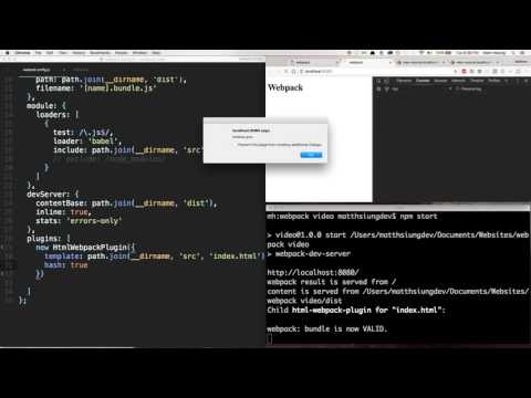 Webpack Config Basics - 7. Html Webpack Plugin