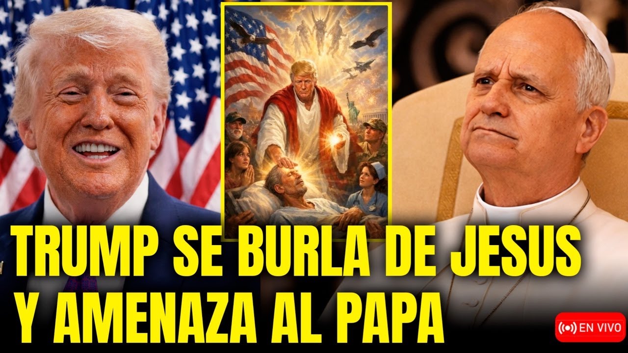 🚨 EL PAPA MANDA MENSAJE A TRUMP! Y TRUMP ENFURECE VS EL VATICANO!