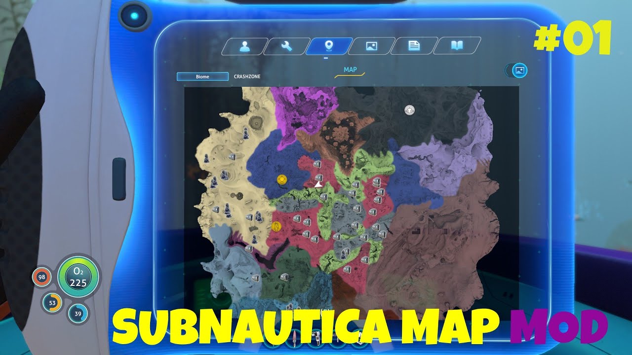 REVIEW SUBNAUTICA MAP MOD (v1.5.1)