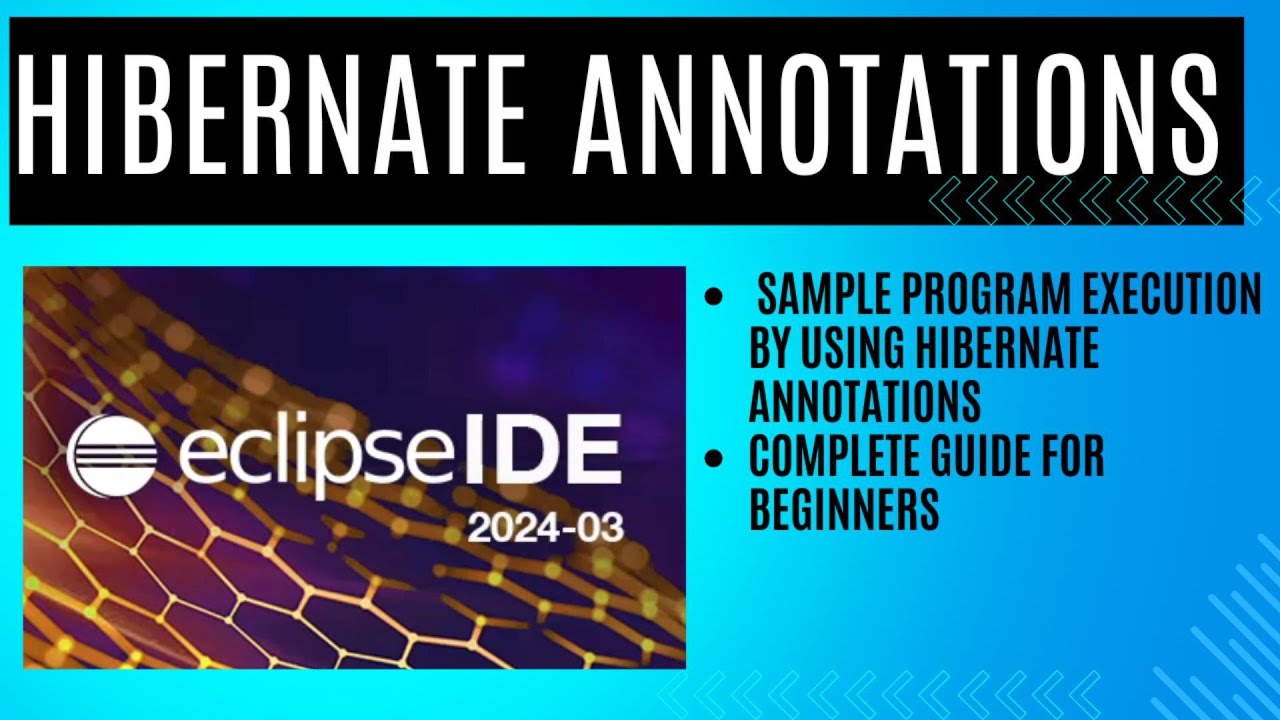 Simple Hibernate program by using Annotations