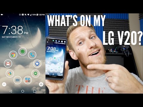 What's on my LG V20? Smart Launcher 3.0 & Android 7.0