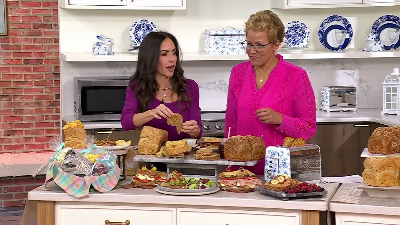 Bread & Bread (6) 11oz Chia & High-Protein Fresh-Baked Artisan Breads on QVC