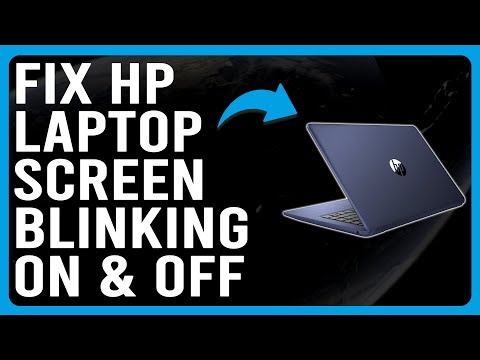 HP Laptop Screen Blinking On And Off (What It Indicates? - Solve Screen Blinking On & Off Easily!)