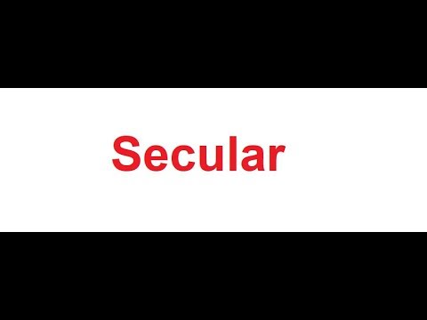 Secular meaning in Hindi