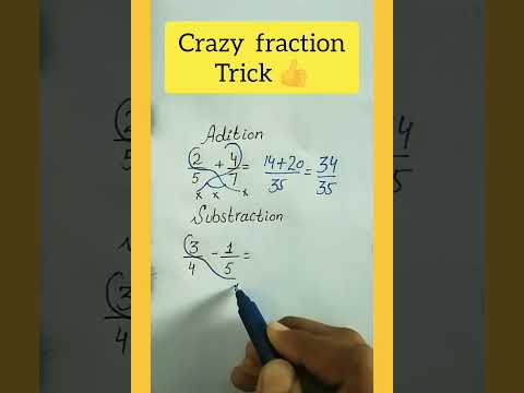Fraction mystery|Fun in fraction #math#tipsandtricks #shorts