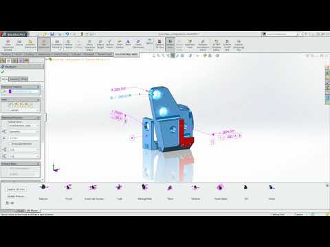 SolidWorks MBD (Model Based Definition) First Look