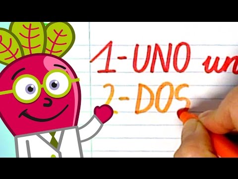 APRENDER A ESCRIBIR LOS NUMEROS Contar, Escritos del 1 al 10