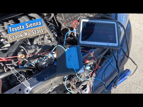 2018 Toyota Sienna - Crank no Start! Diag & Repair!