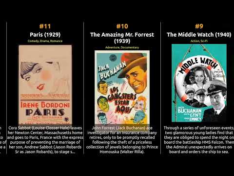 Jack Buchanan - Best movies