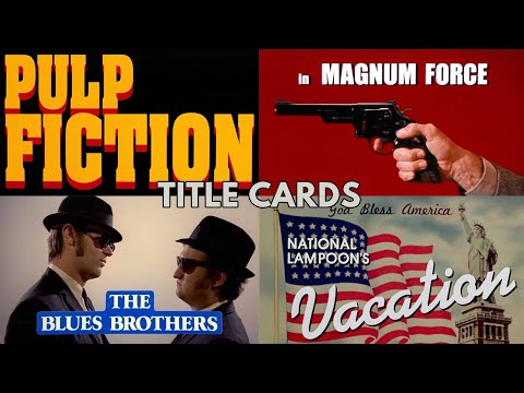 80s & 90s Movie Title Card Compilation
