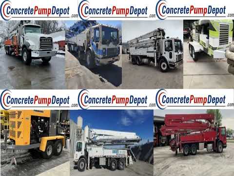 Concrete Pump Trucks for Sale