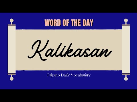 Kalikasan in English + Pronunciation