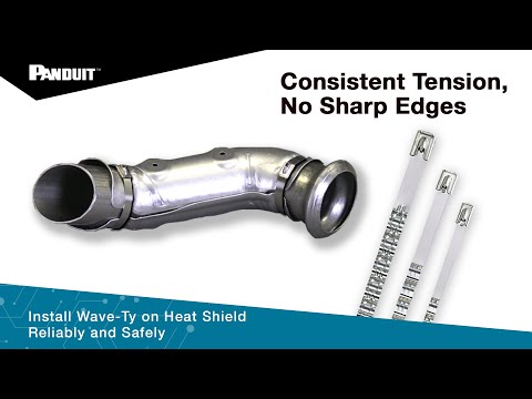 How To Secure Heat Shields With Wave-Ty® Cable Ties Reliably