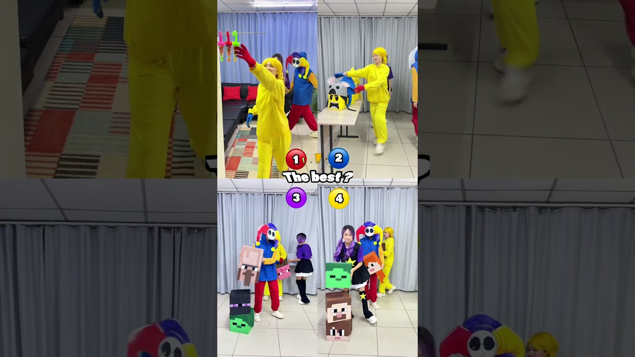 1,2,3 OR 4? WHO WON’T GET 2 MASK? #youandmeshow #poppyplaytimechapter5