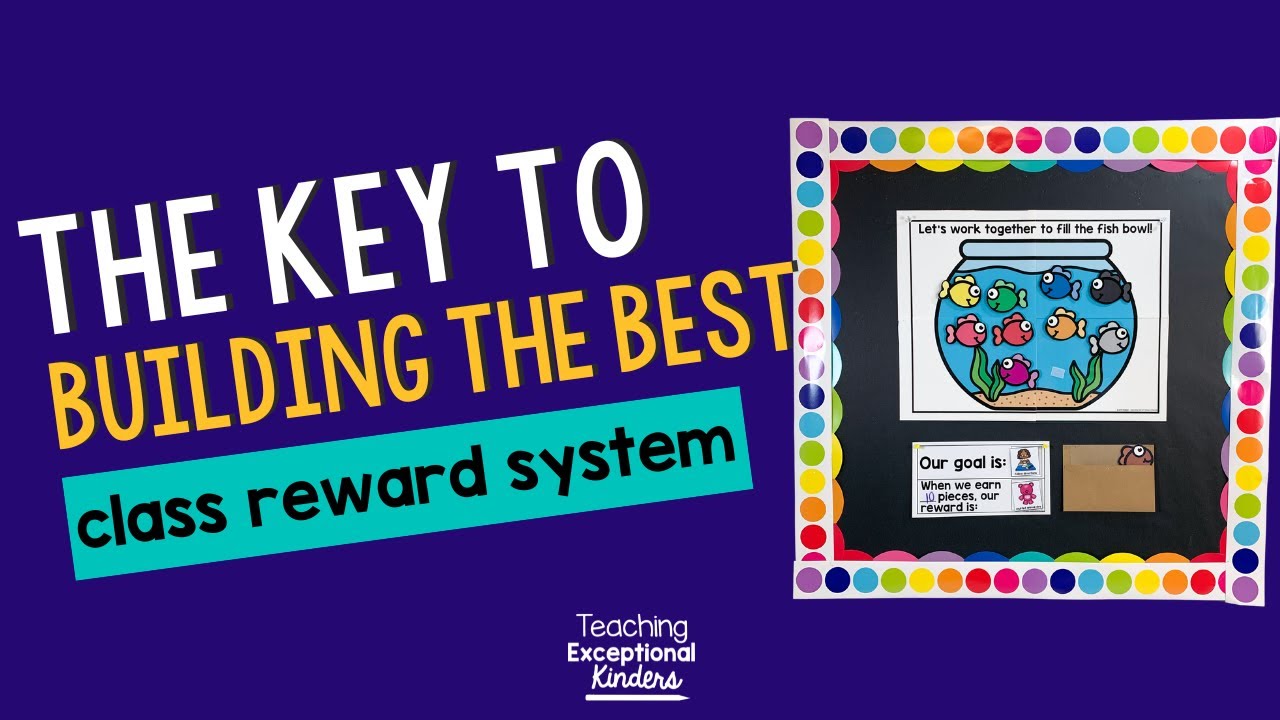 The Key to Building the BEST Whole Class Reward System