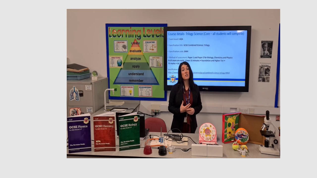 Y9 Options Science Presentation