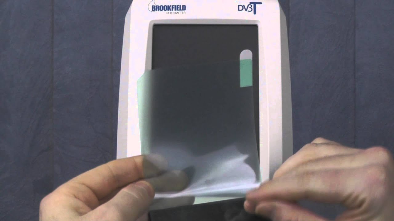 Brookfield DV3T Screen Protector Installation