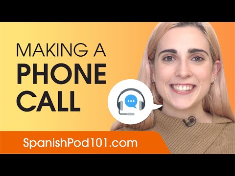 How to Make a Phone Call in Spanish - Spanish Conversational Phrases