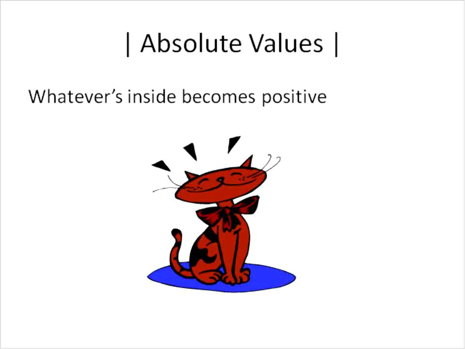 Mathematics Lesson: Opposite and Absolute Values (Simplifying Math)