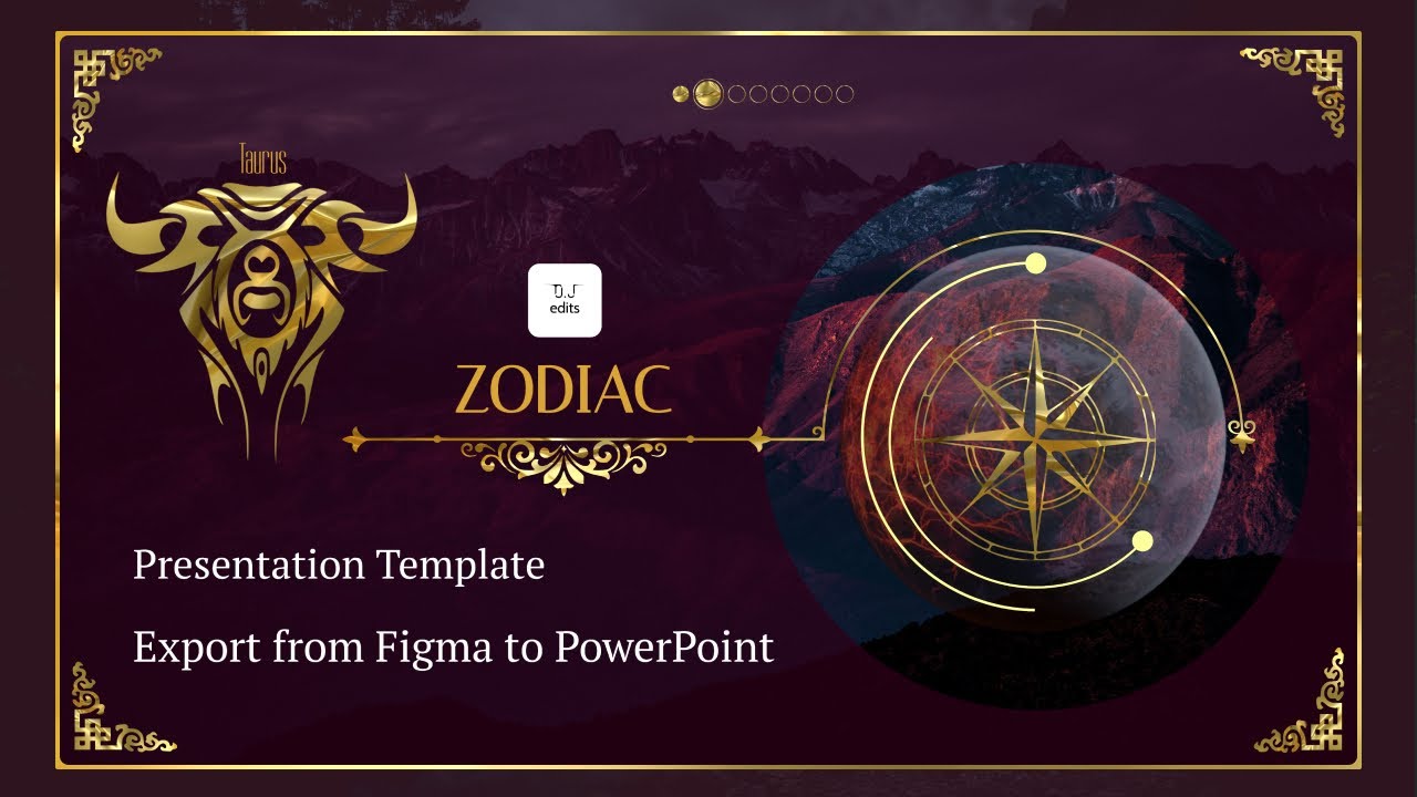 Astrology Presentation Template | Download PowerPoint Template | O J Edits