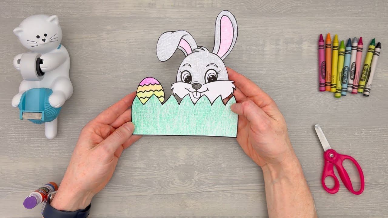 Simple Easter Bunny Craft That's Too Cute to Miss