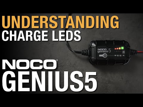 Understanding Charge LEDs on NOCO Genius 5
