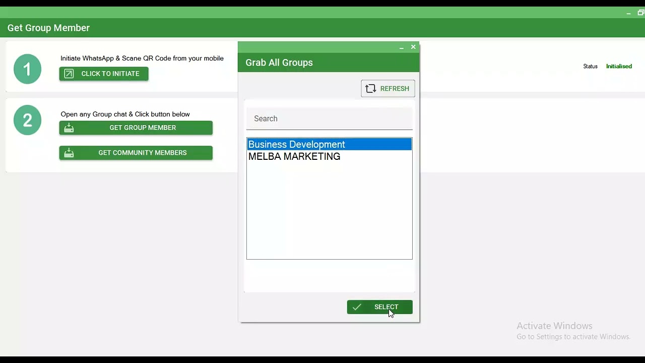 HOW TO GRAB GROUP MEMBERS LIST