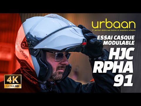 Essai casque modulable HJC RPHA91 - 2024 - urbaanews