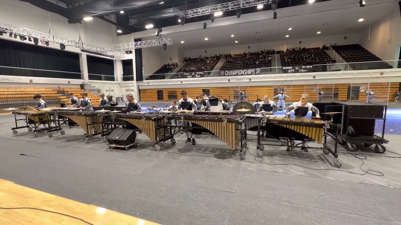 Mira Costa Indoor Drum Line show “Contact” SCPA Prelims April 1st 2023