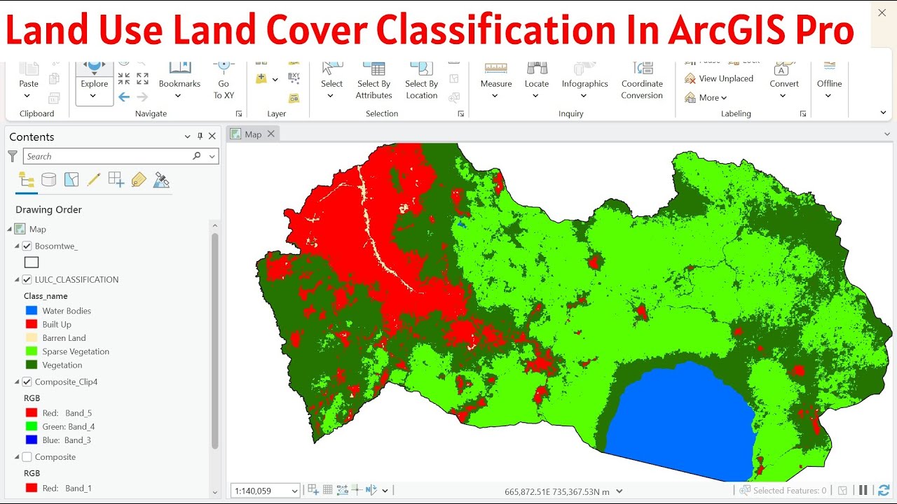 LULC Classification in ArcGIS Pro | Step-by-Step Land Use Land Cover Mapping”