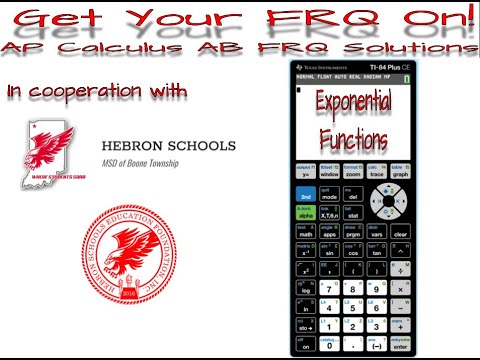 Graphing Exponential Functions (TI 84 Plus CE)