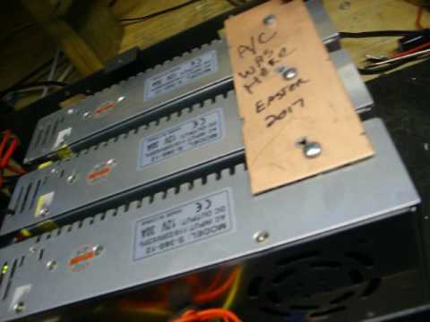 Astron 35 amp power supply made into 90 amp