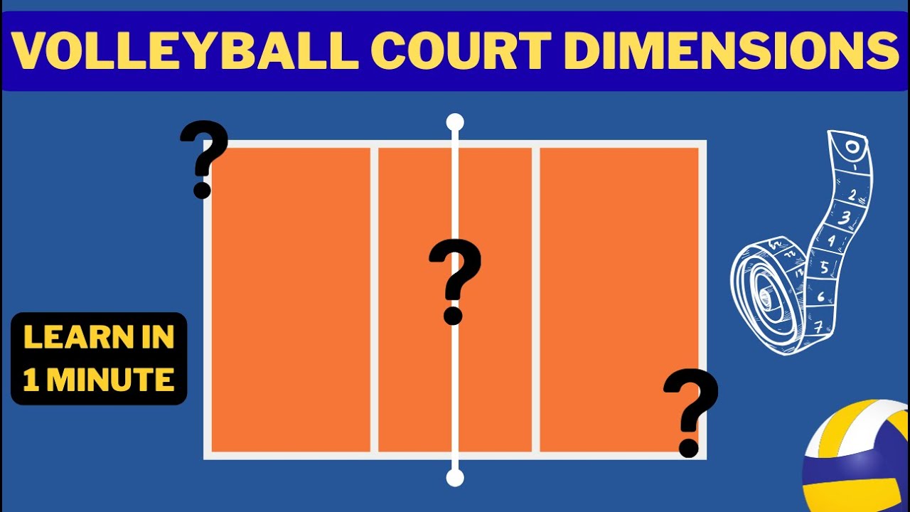 Volleyball Court Dimensions !
