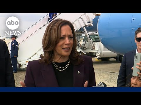 Harris says she's 'ready to debate Donald Trump' on Sept. 10